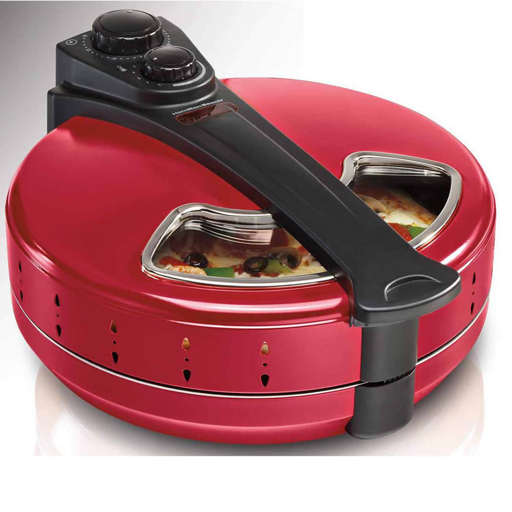 Maquina para hacer pizza 30cm Hamilton Beach 31700 5H0004M - GADGETSTORE.EC