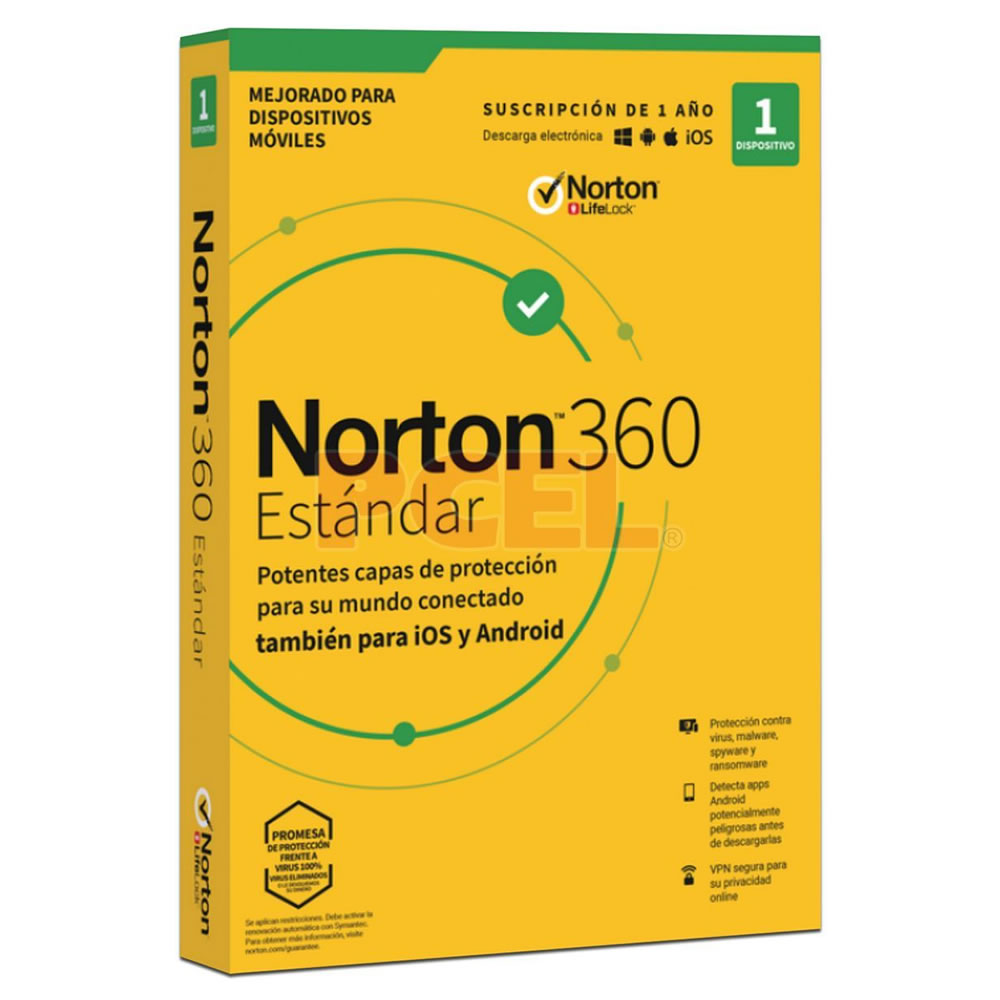 Norton AntiVirus 360 Standard - 1 Dispositivo - 10GB - 1 Año ...