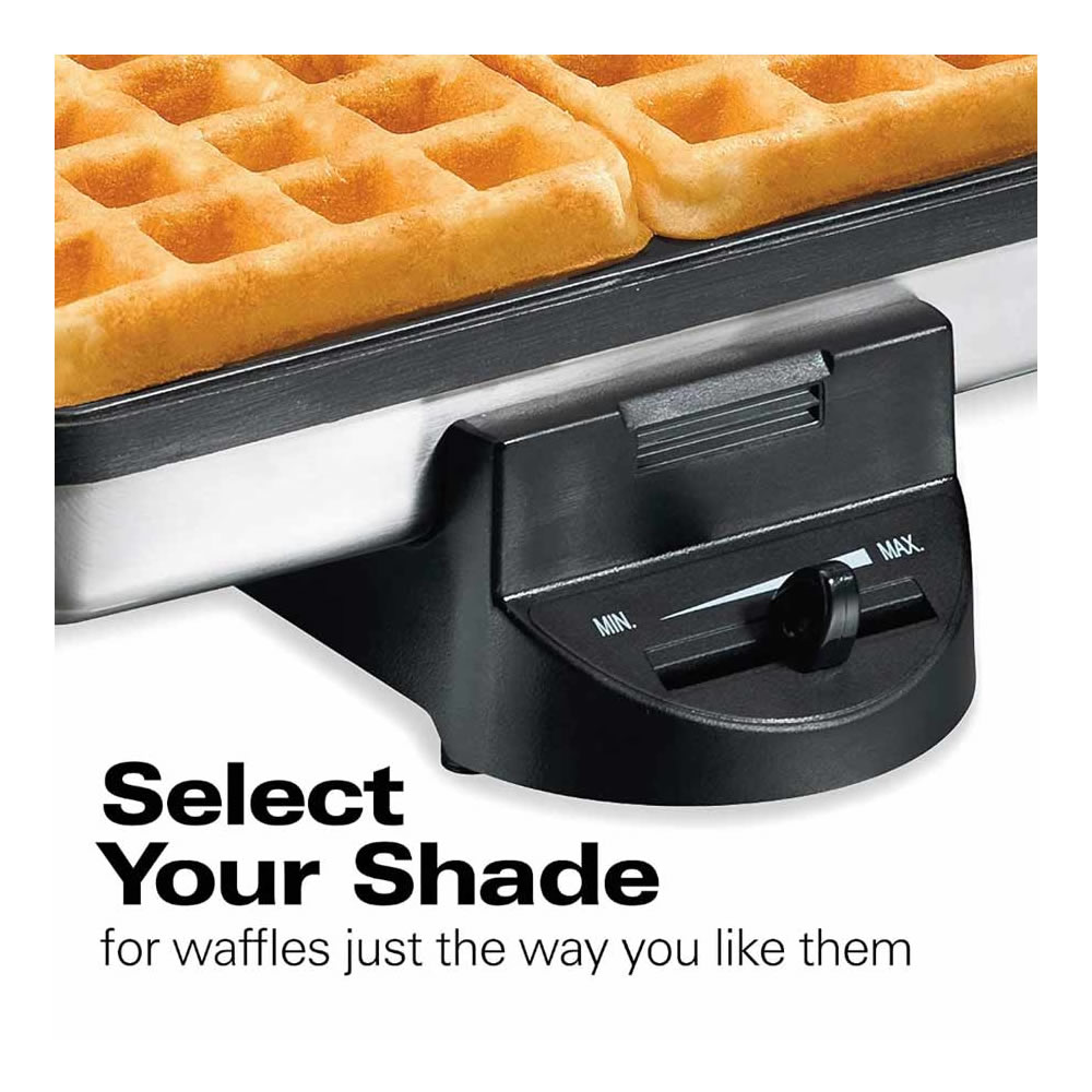Waflera | 2 Waffles Antiadherente Hamilton Beach 26009 5H00049 ...