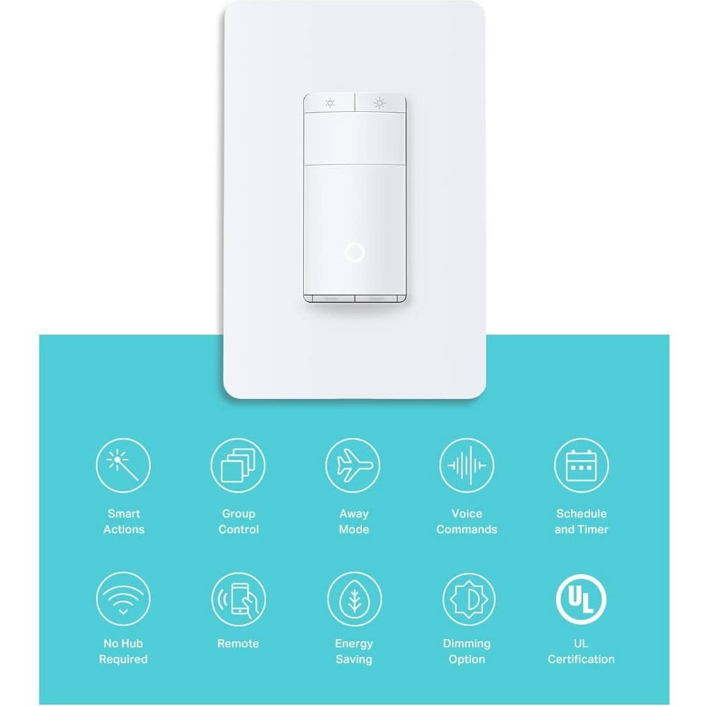 Interruptor Inteligente Dimerizable + Sensor Movimiento Wifi Switch Tp ...