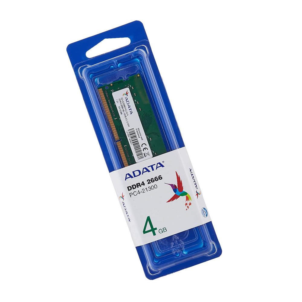 Memoria RAM ADATA SO-DIMM 4GB 2666Mhz DDR4 - GADGETSTORE.EC