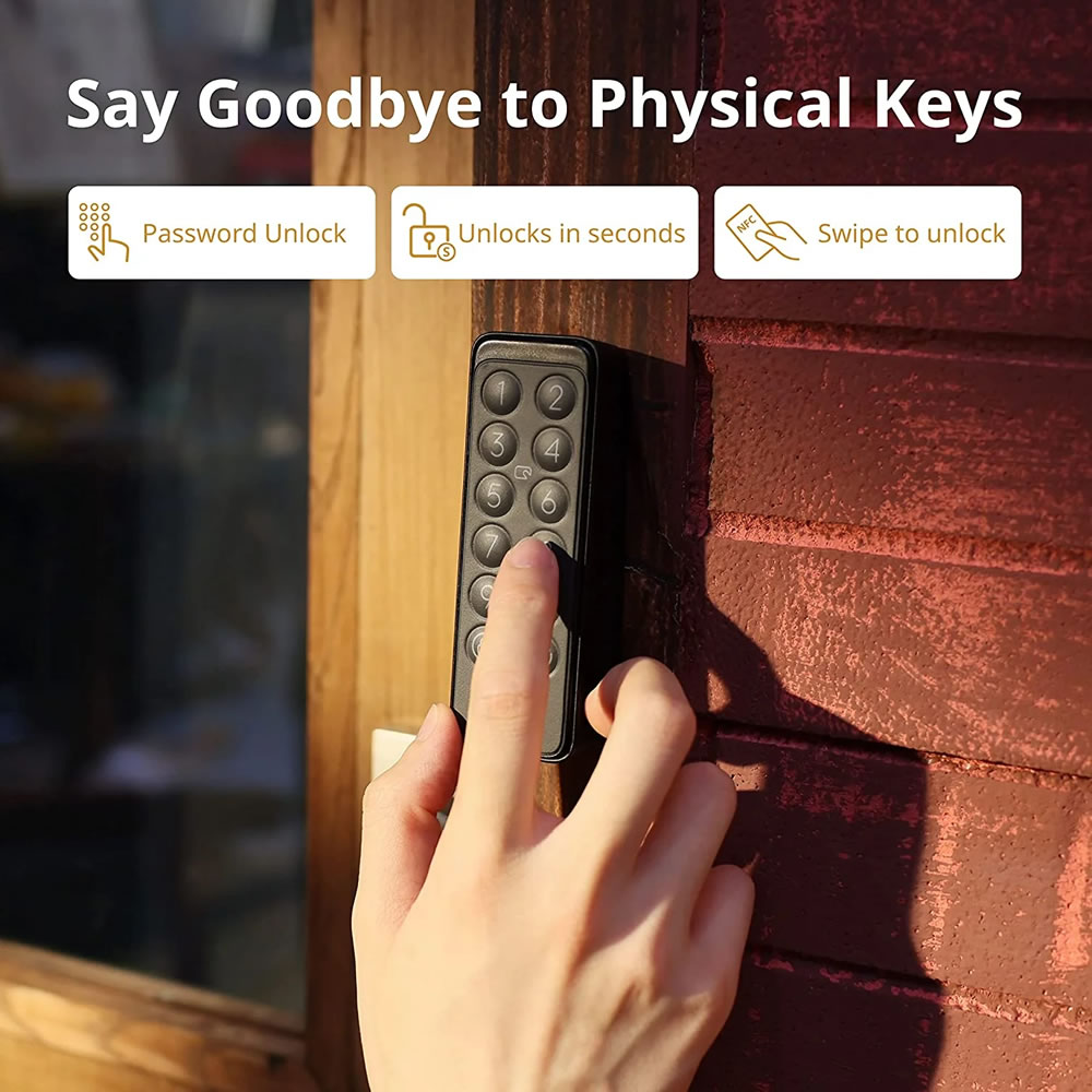 SwitchBot Smart Keypad Touch para SwitchBot Lock con Fingerprint ...