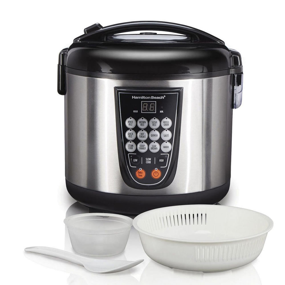 Olla de Cocción Multifuncional Multicooker 20 Tazas Hamilton Beach 37571 5H0009M - GADGETSTORE.EC