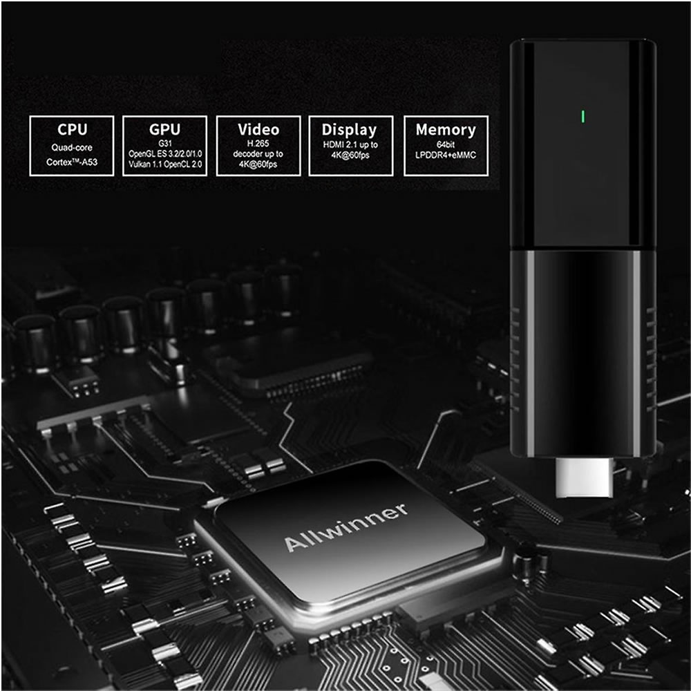 TV Box RCA Smart Stick 4K-UHD con Android TV + Chromecast - GADGETSTORE.EC