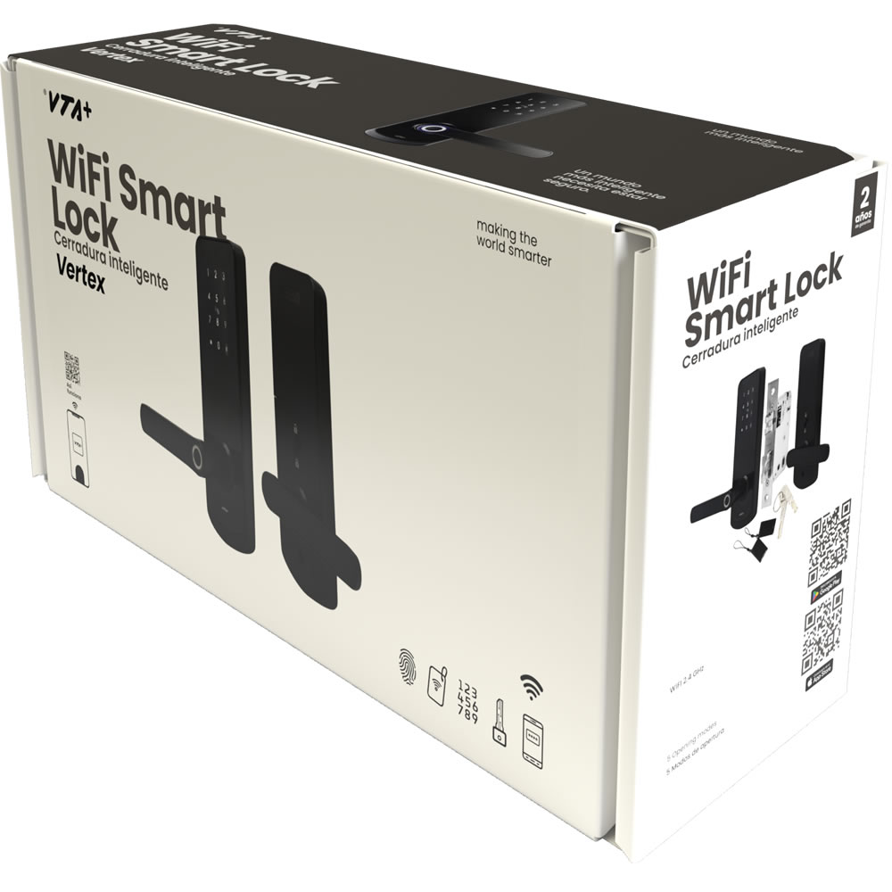 Cerradura Inteligente VTA+ Vertex compatible con Google/Alexa ...