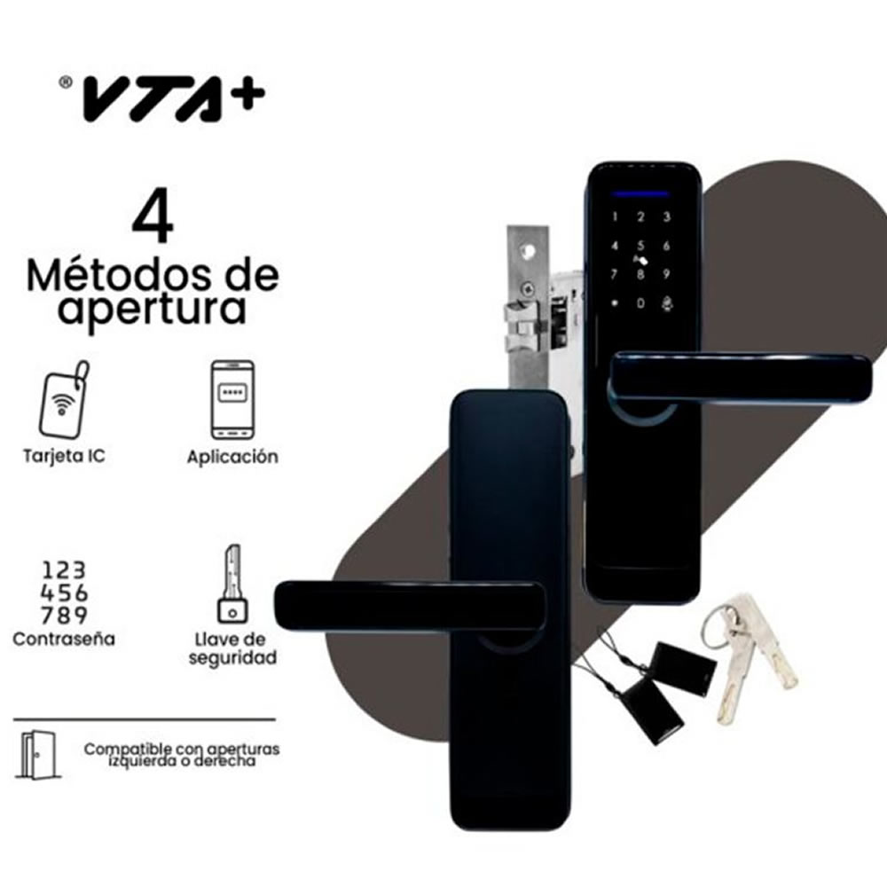 Cerradura Inteligente VTA+ Vertex compatible con Google/Alexa ...