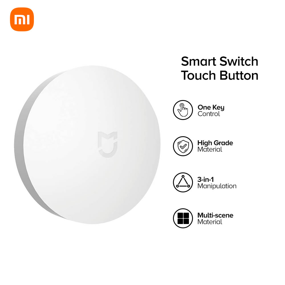 Interruptor Inteligente Inalámbrico Xiaomi Mi Wireless Switch - GADGETSTORE.EC
