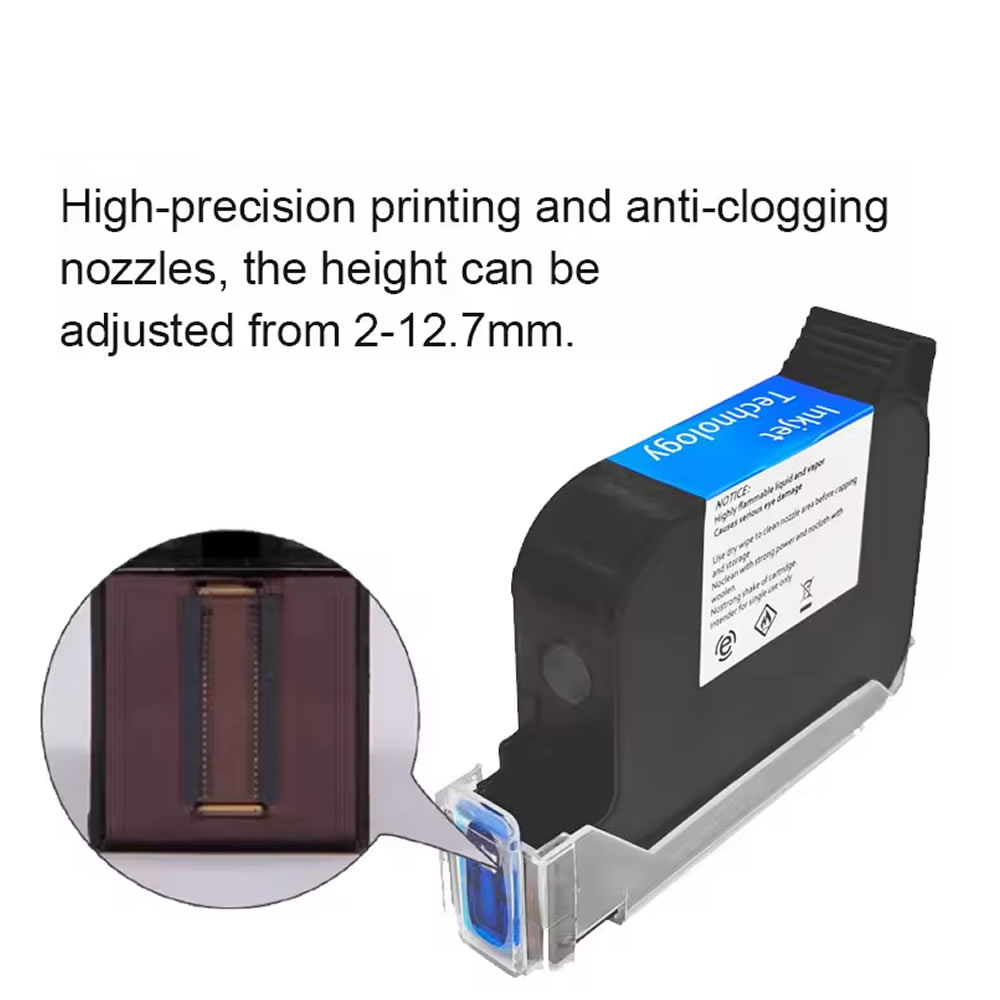 Cartucho de Reemplazo para Impresora Inkjet Codificadora Negro-2588 - GADGETSTORE.EC