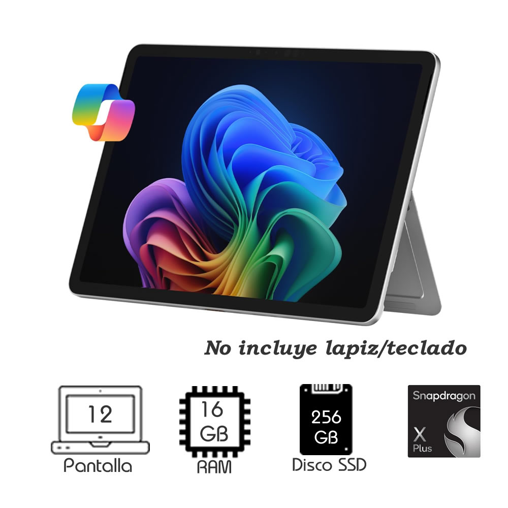 Microsoft Surface Pro 12 Copilot+ 12″ Snapdragon X Plus 16GB 256GB ...